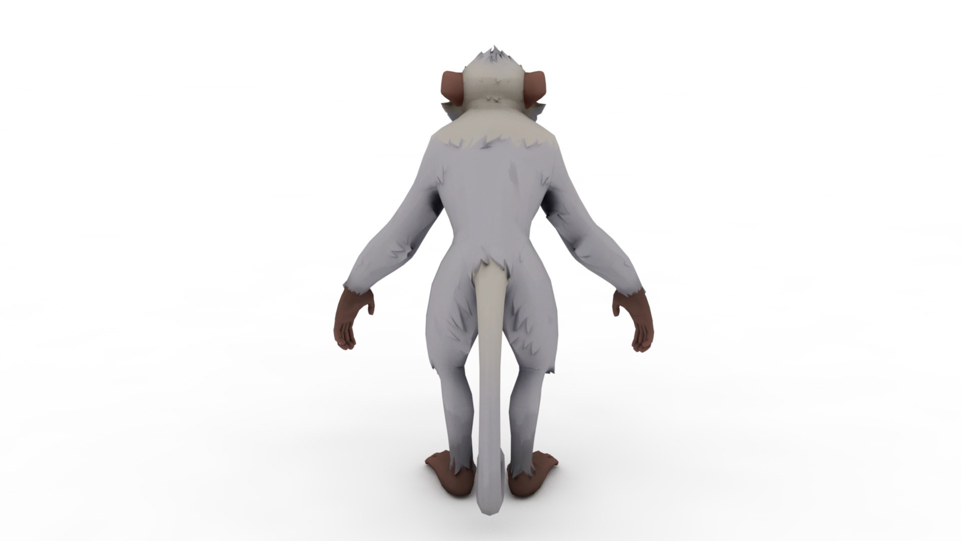 Monkey 3D model - TurboSquid 1953401