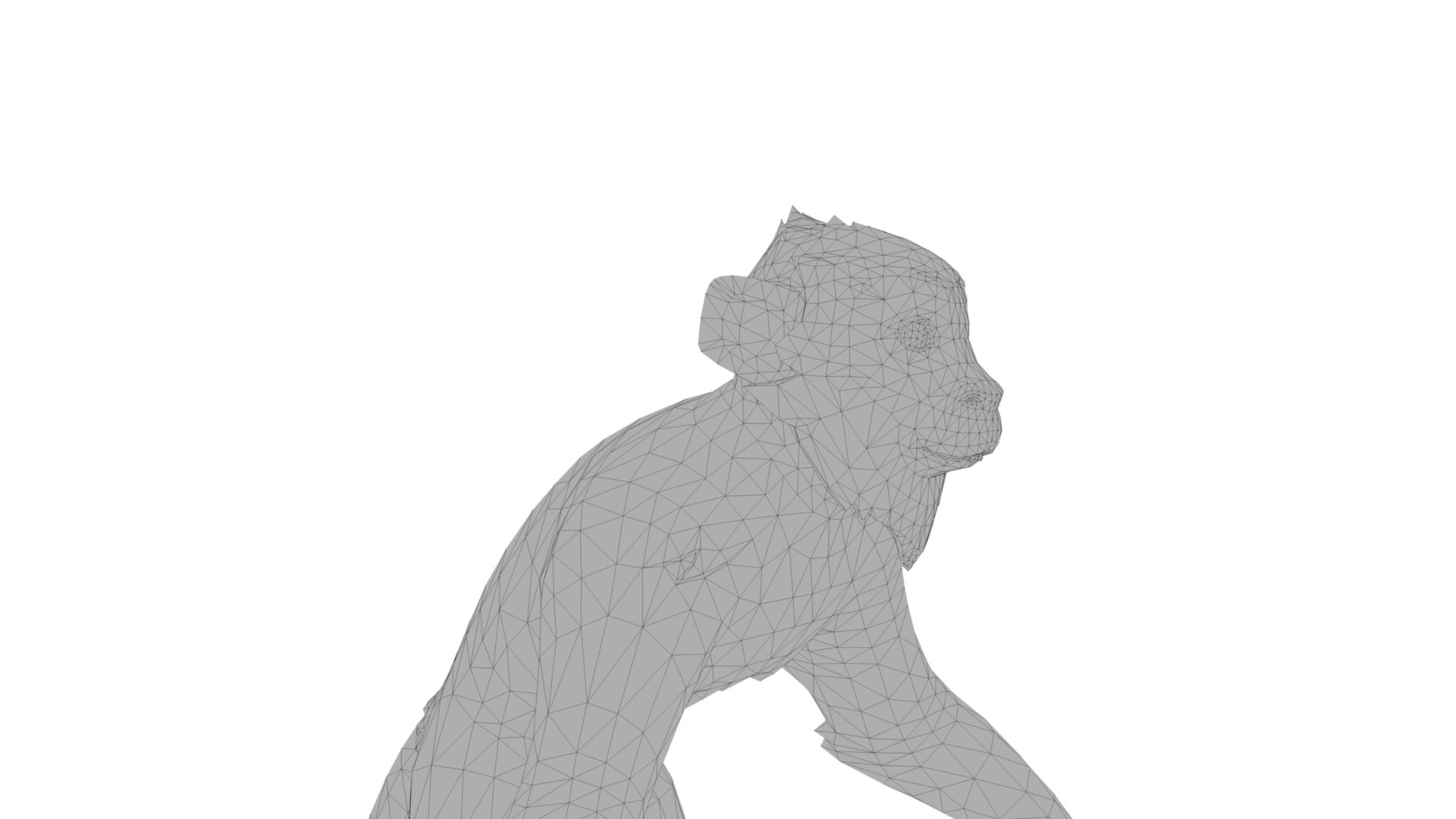 Monkey 3D model - TurboSquid 1953401