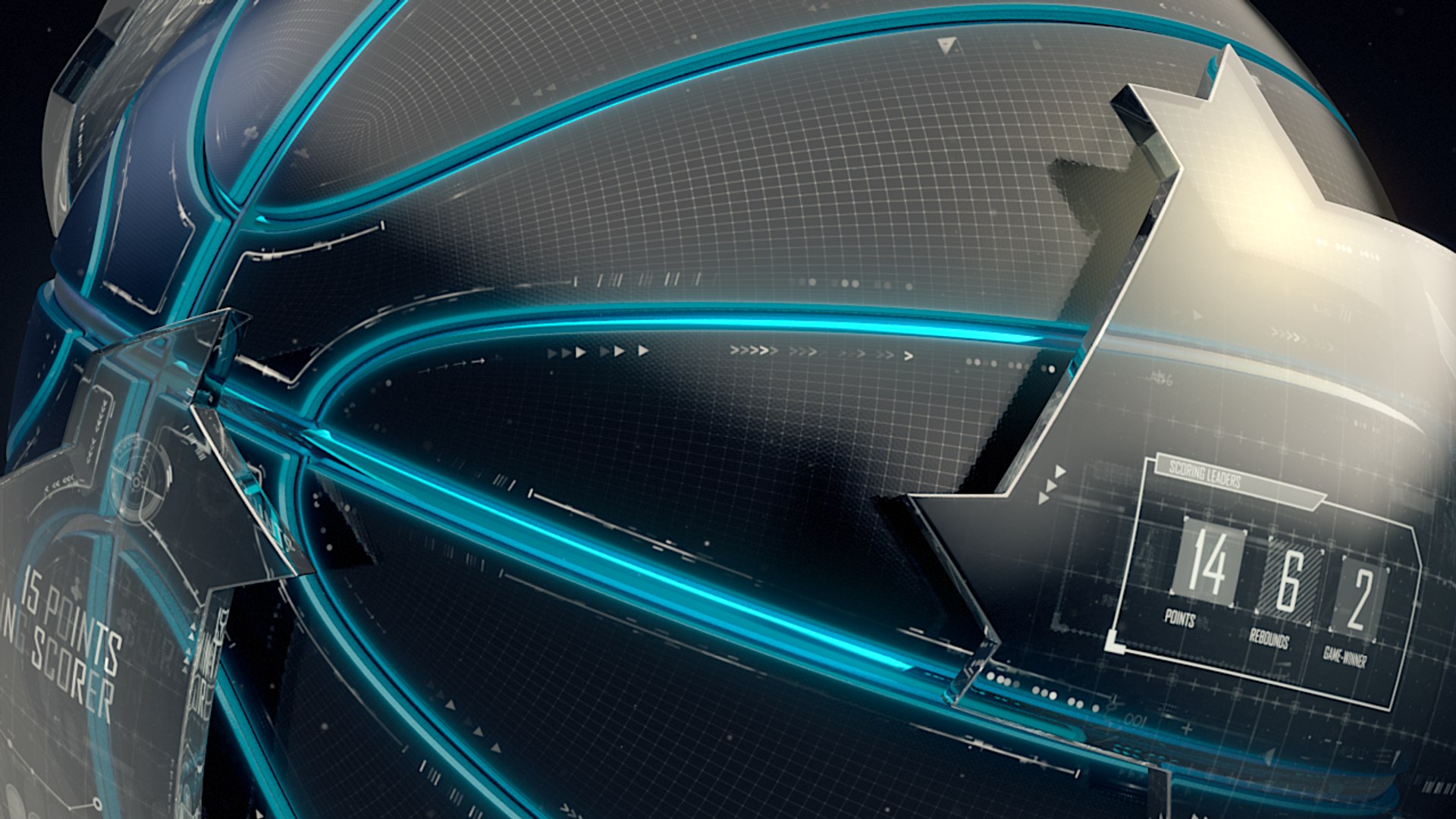 Basketball Ball Concept Obj