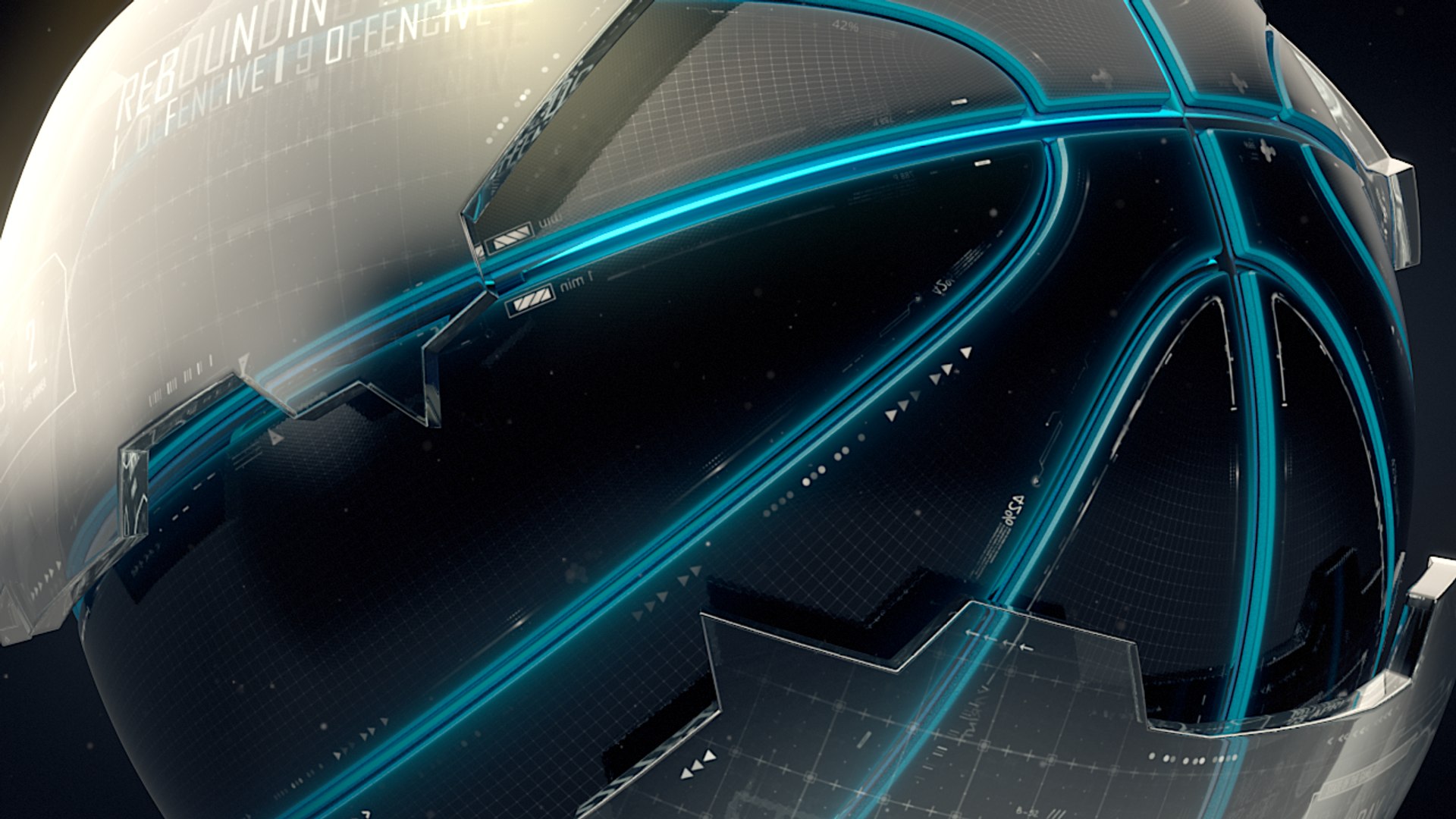 Basketball Ball Concept Obj