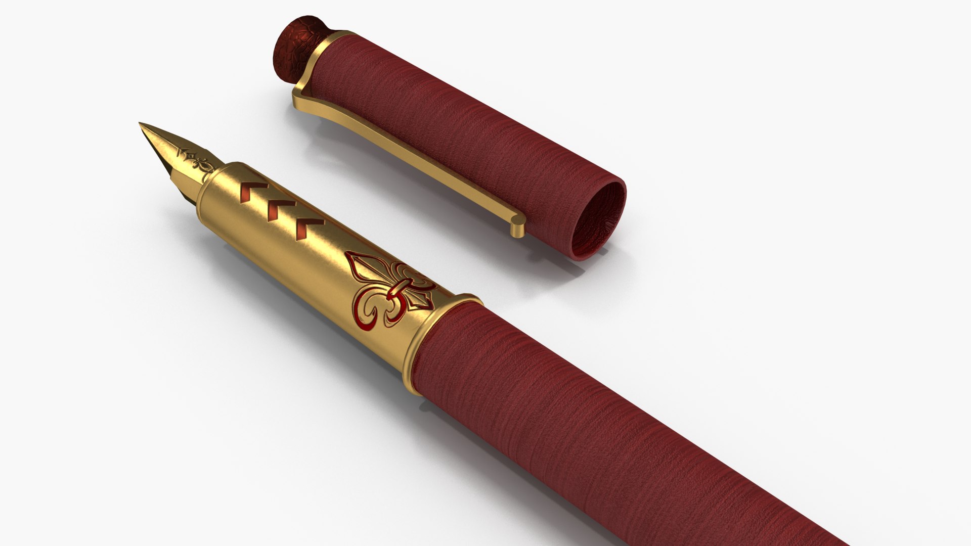 Pen Ink 3D Model - TurboSquid 1684976