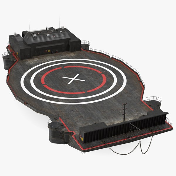 SpaceX Autonomous Rocket Recovery Barge Marmac 3D-Modell - TurboSquid ...