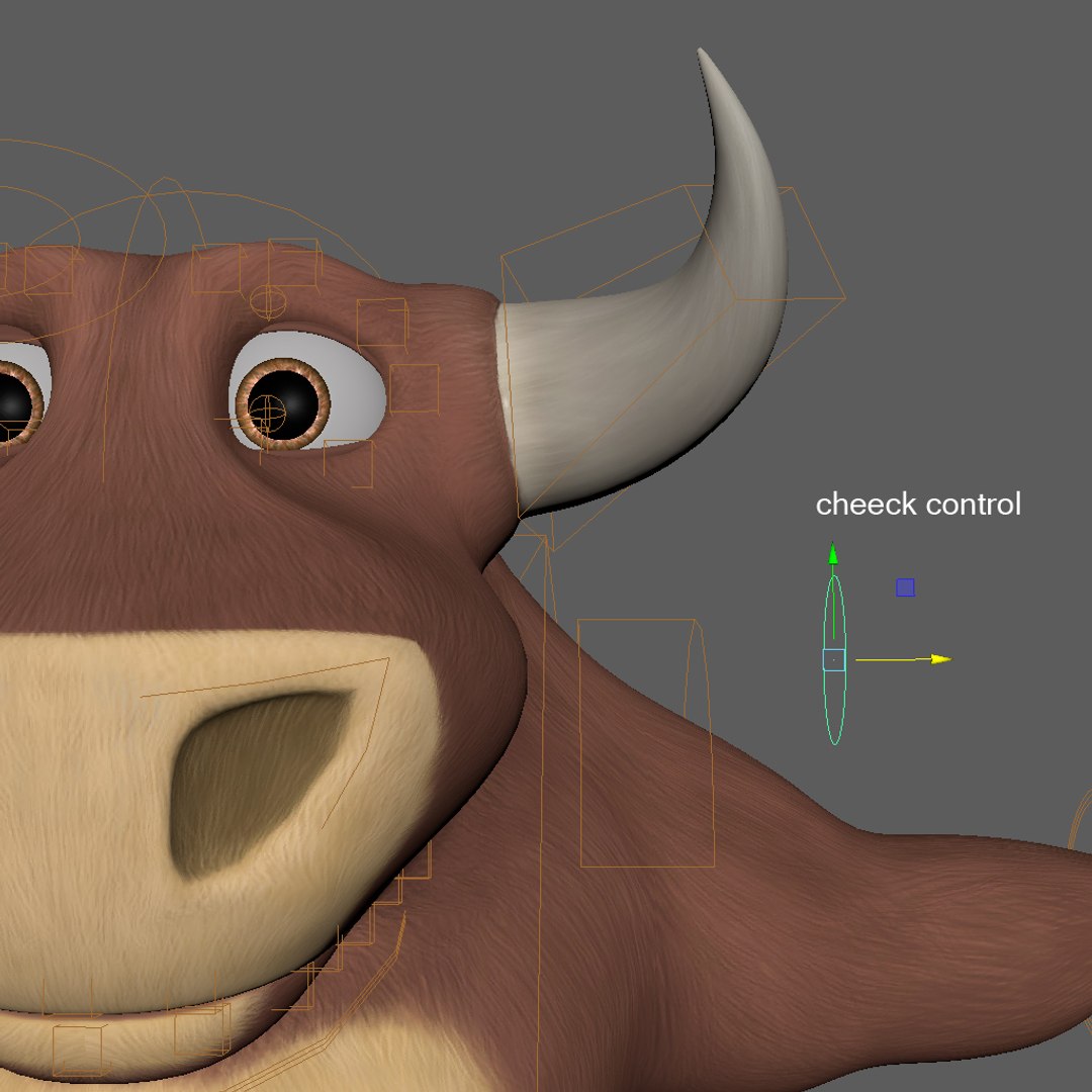 3D Rigged Bull Model | 1146026 | TurboSquid