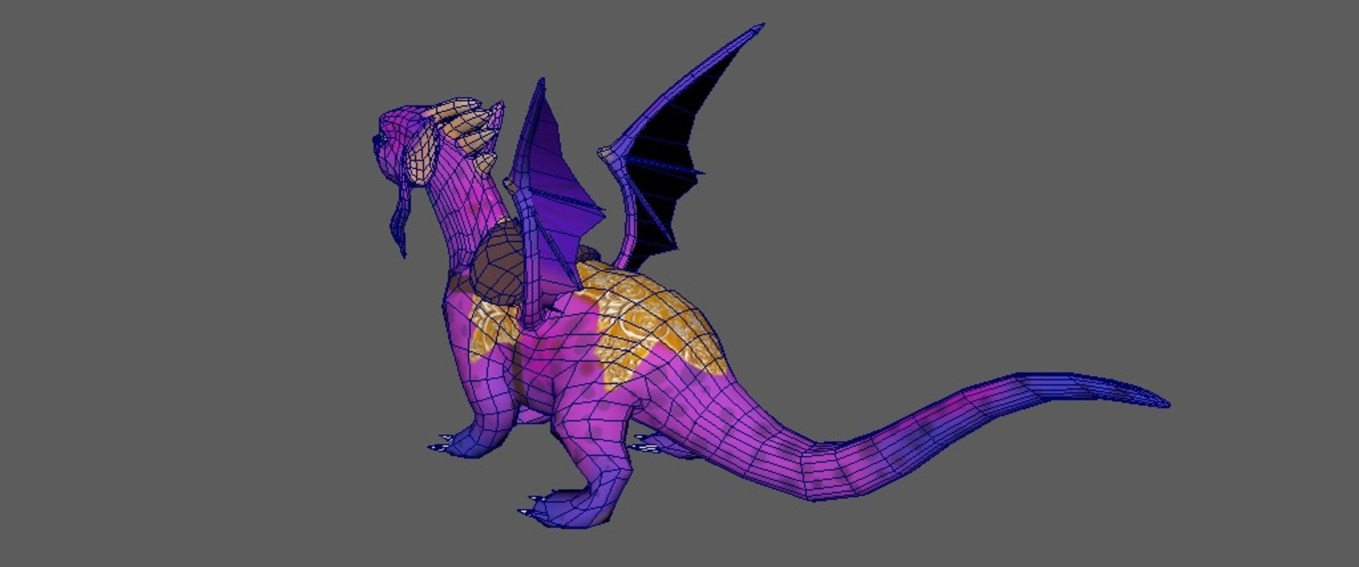 Stylized Dragon Model - TurboSquid 1267163