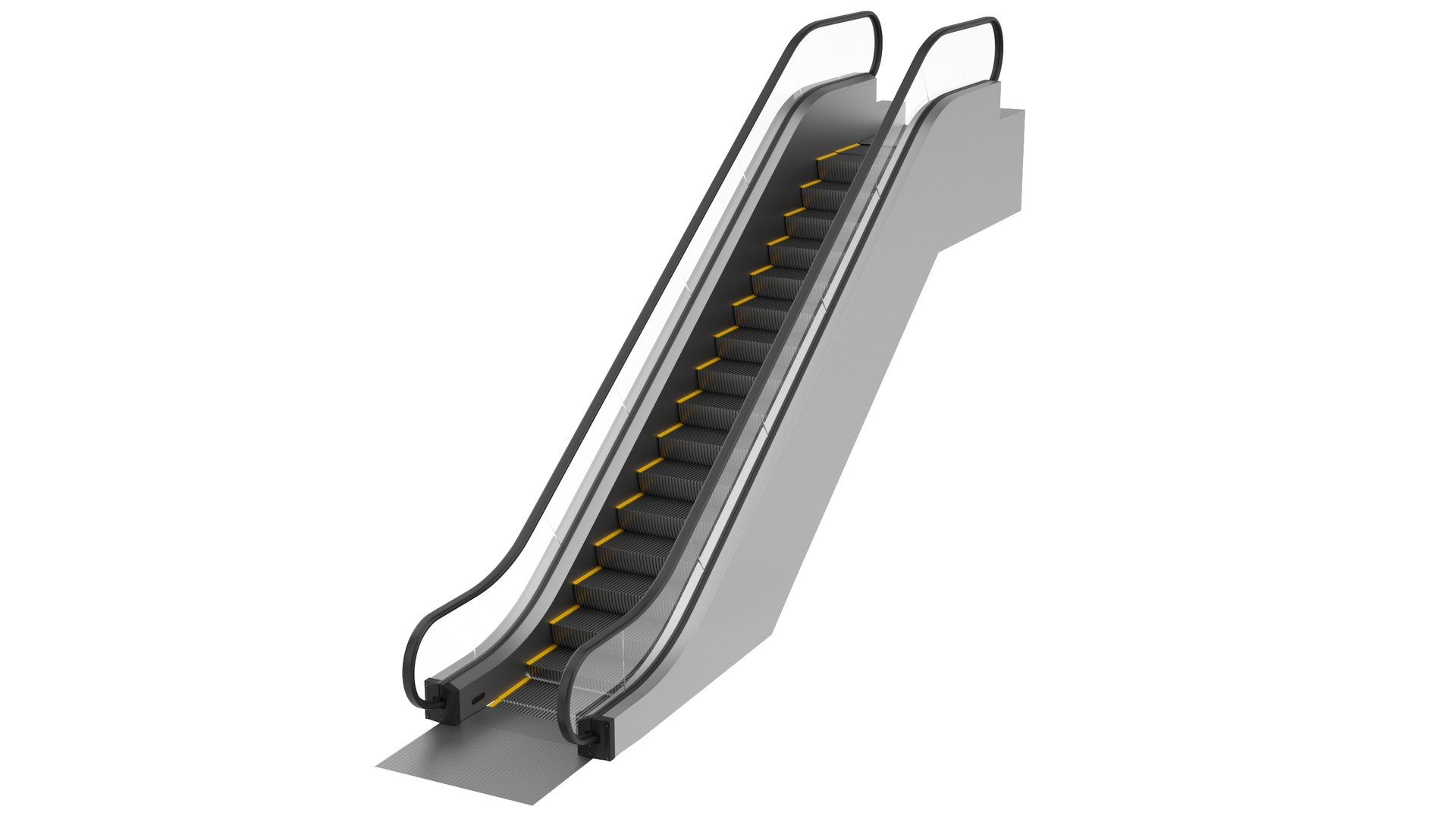 3D Escalator Model - TurboSquid 1865842