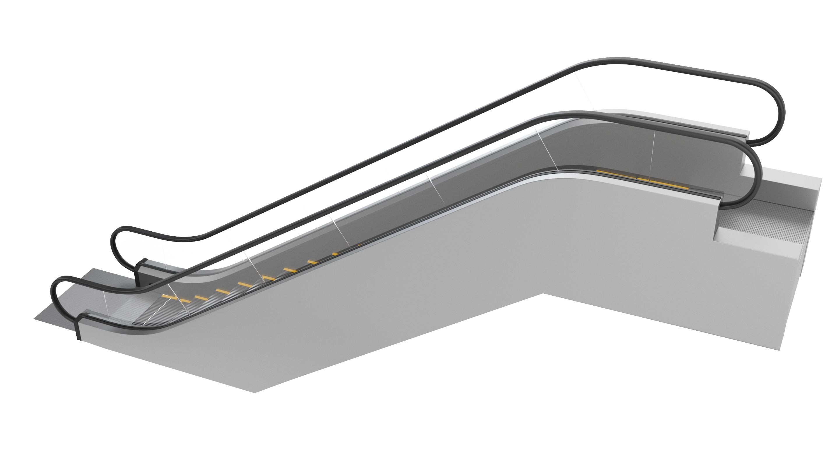 3D Escalator model - TurboSquid 1865842
