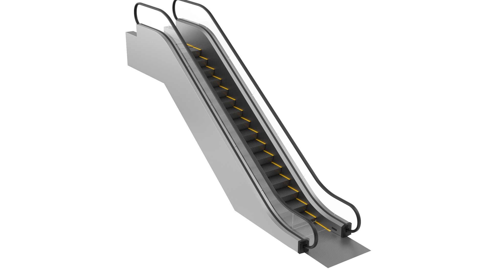 3D Escalator Model - TurboSquid 1865842