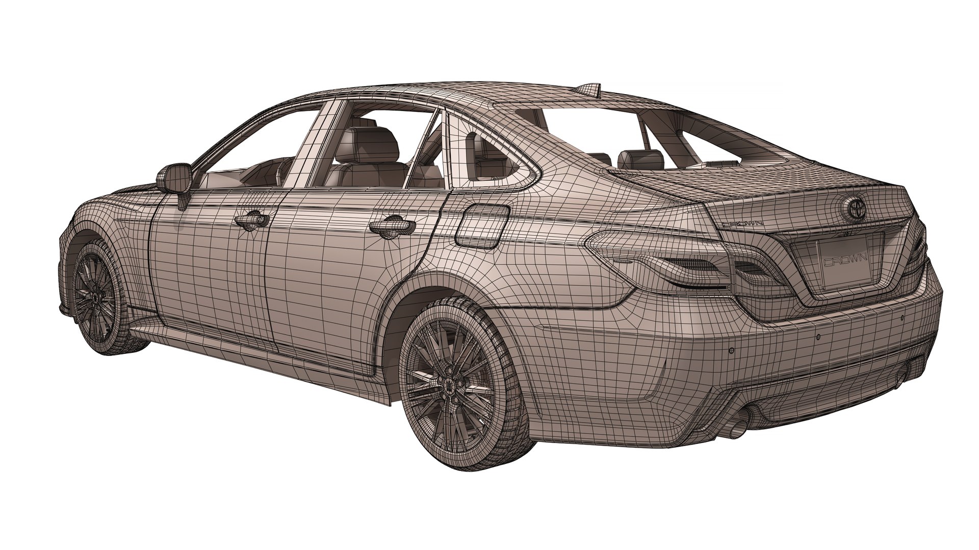 Toyota Car 3D Model - TurboSquid 1383407