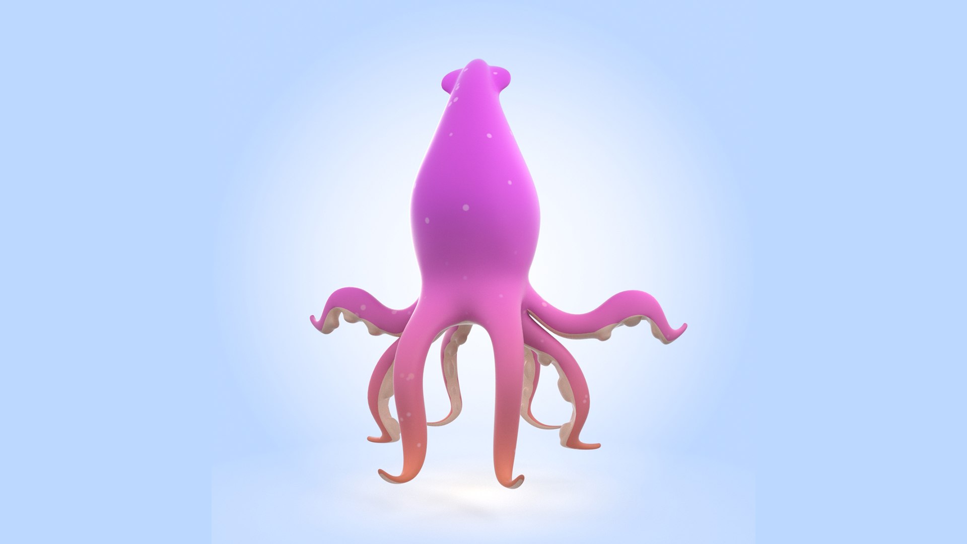 Purple Squid 3D Model - TurboSquid 2099180