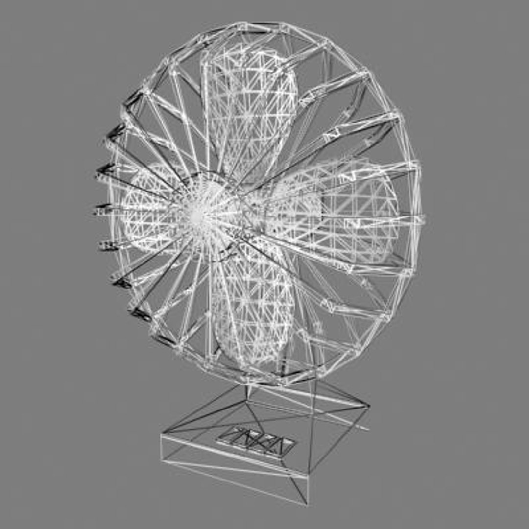 3d model fan