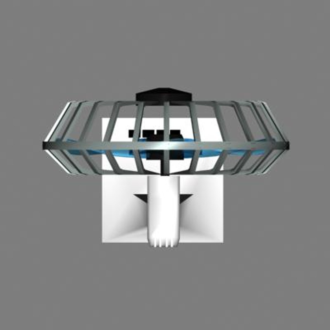 3d model fan
