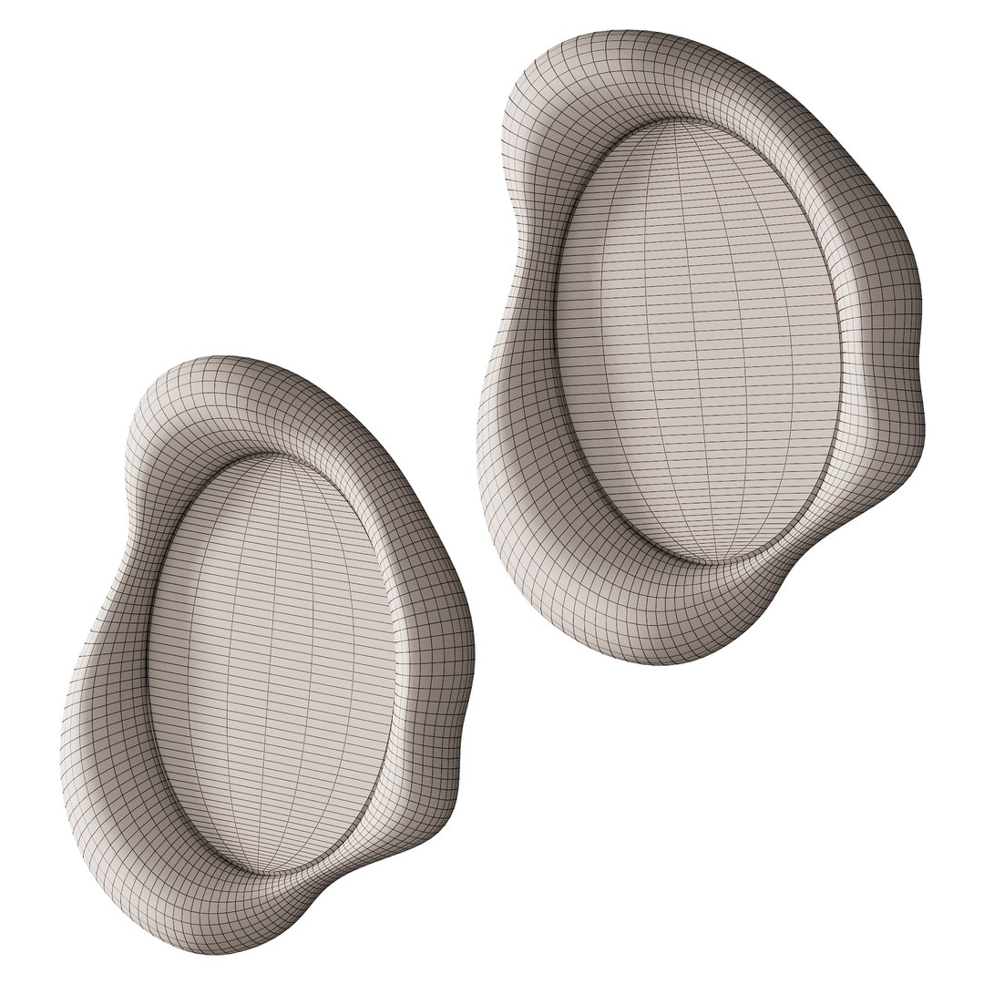 358 Sculptural Organic Amorphous Mirror 3D Model - TurboSquid 2091138