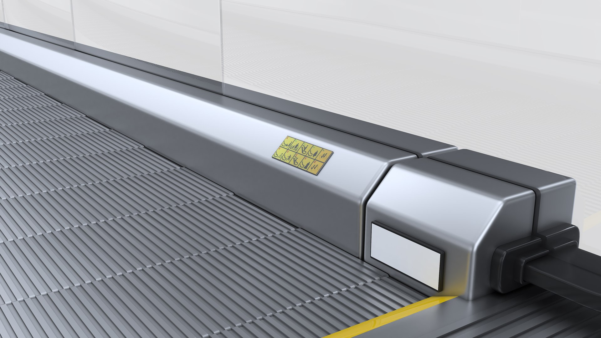 Moving Walkway 3D Model - TurboSquid 2214912