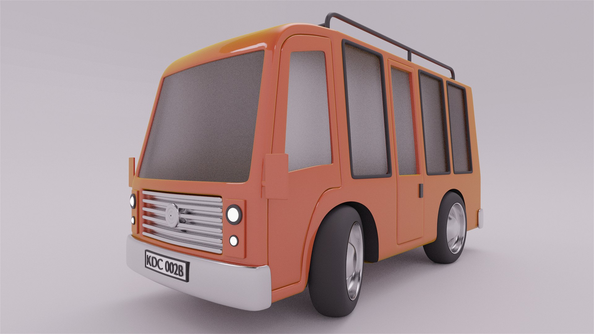 Stylized Bus model - TurboSquid 1724285