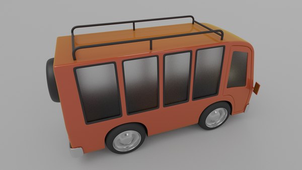 modelo 3d Autobús estilizado - TurboSquid 1724285