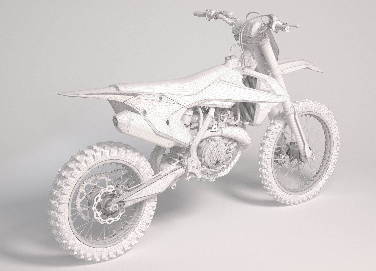 KTM Sxf450-2018 3D Model - TurboSquid 1853888