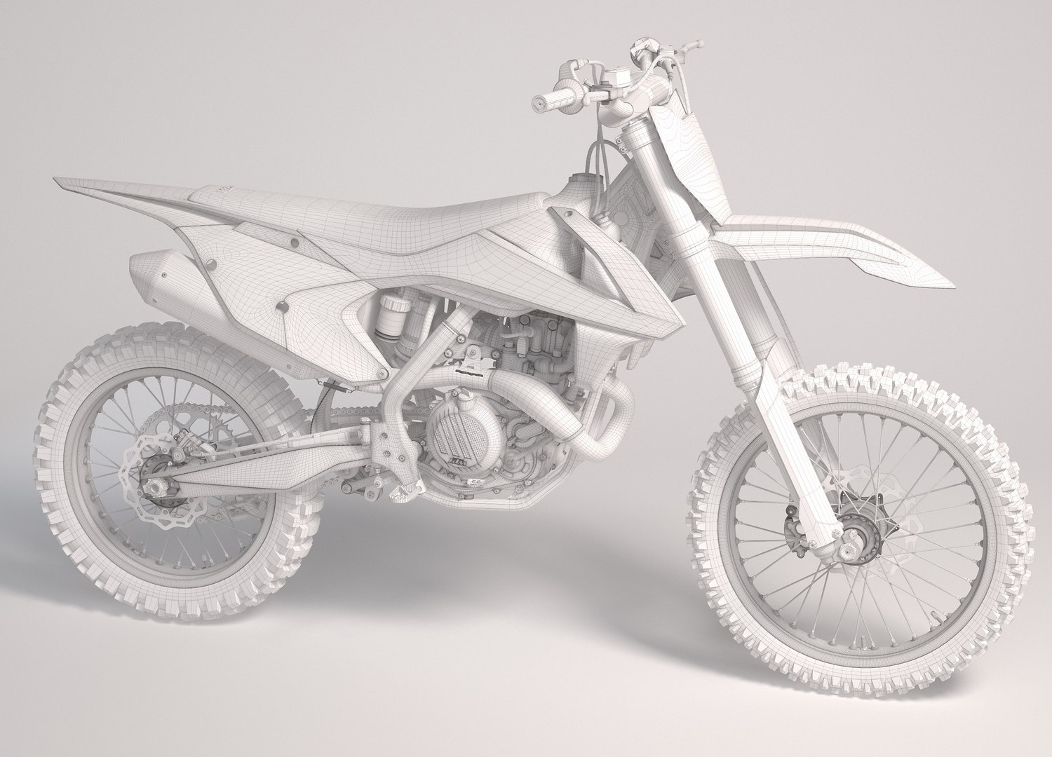 KTM Sxf450-2018 3D Model - TurboSquid 1853888