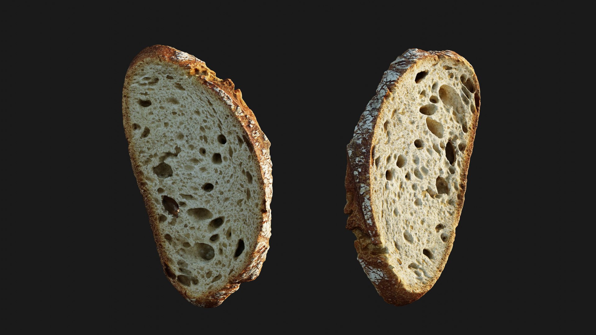 Scanned Sliced Bread 3D Model - TurboSquid 2390835