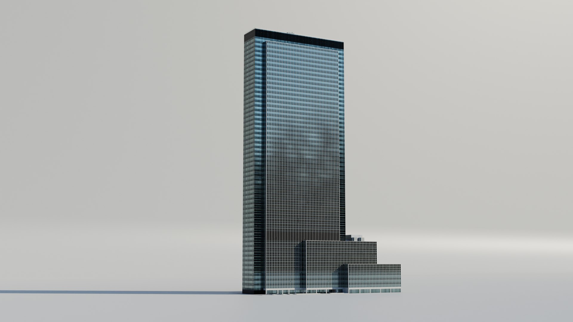 One Penn Plaza - PENN 1 3D Model - TurboSquid 1945398