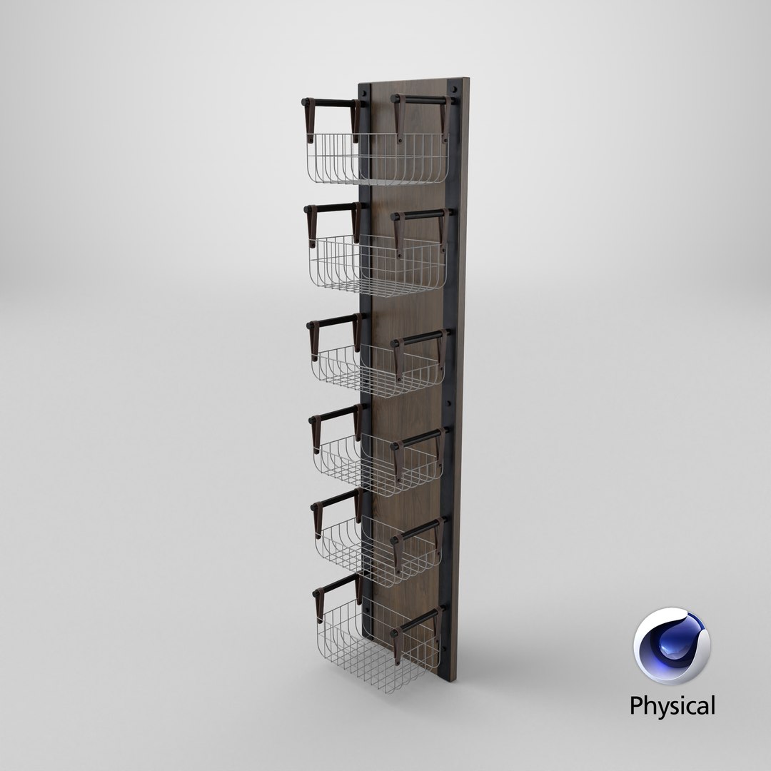 3D Basket Storage Model - TurboSquid 1715122