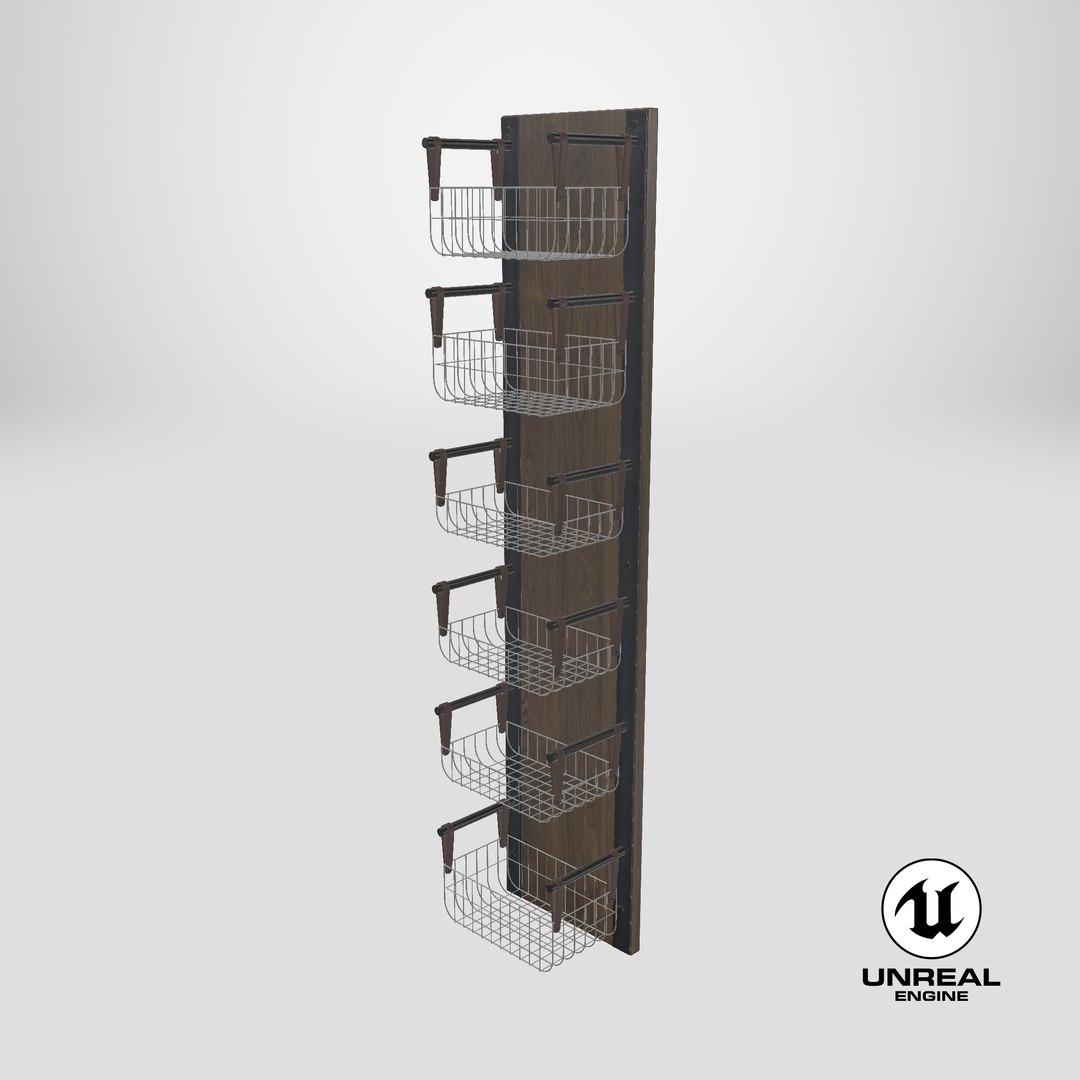 3D Basket Storage Model - TurboSquid 1715122