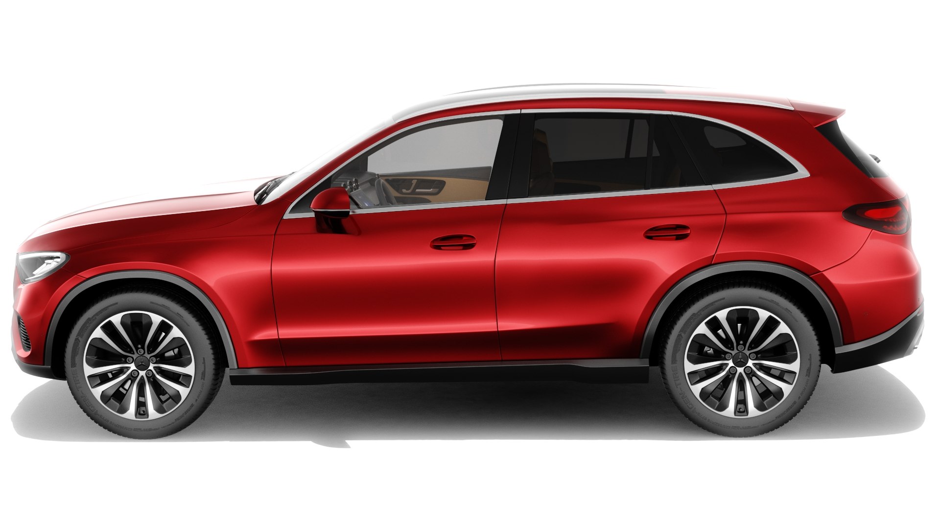 Mercedes-Benz GLC 2023 with interior 3D model - TurboSquid 2137766