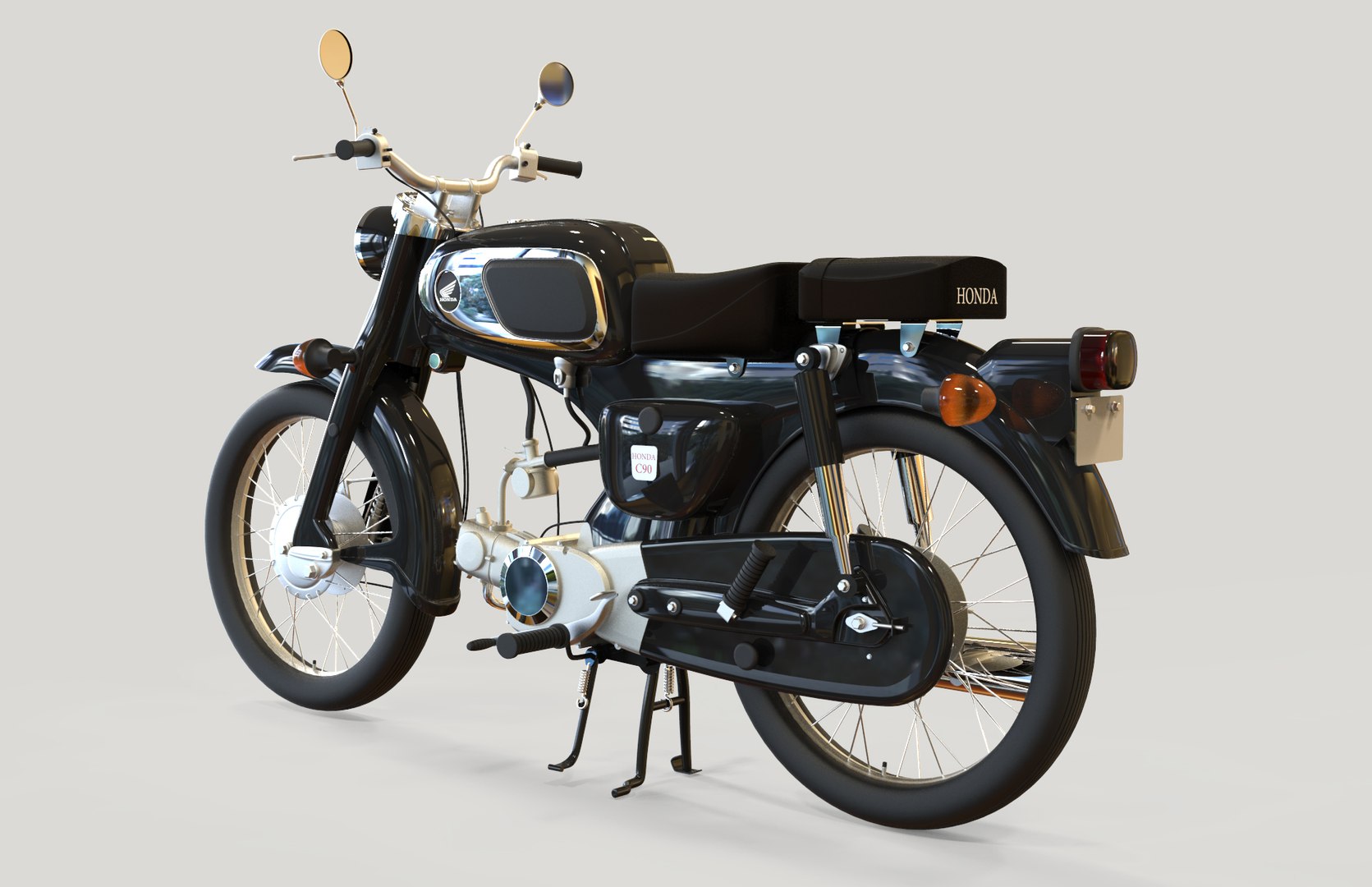 3d C90 Benly Model