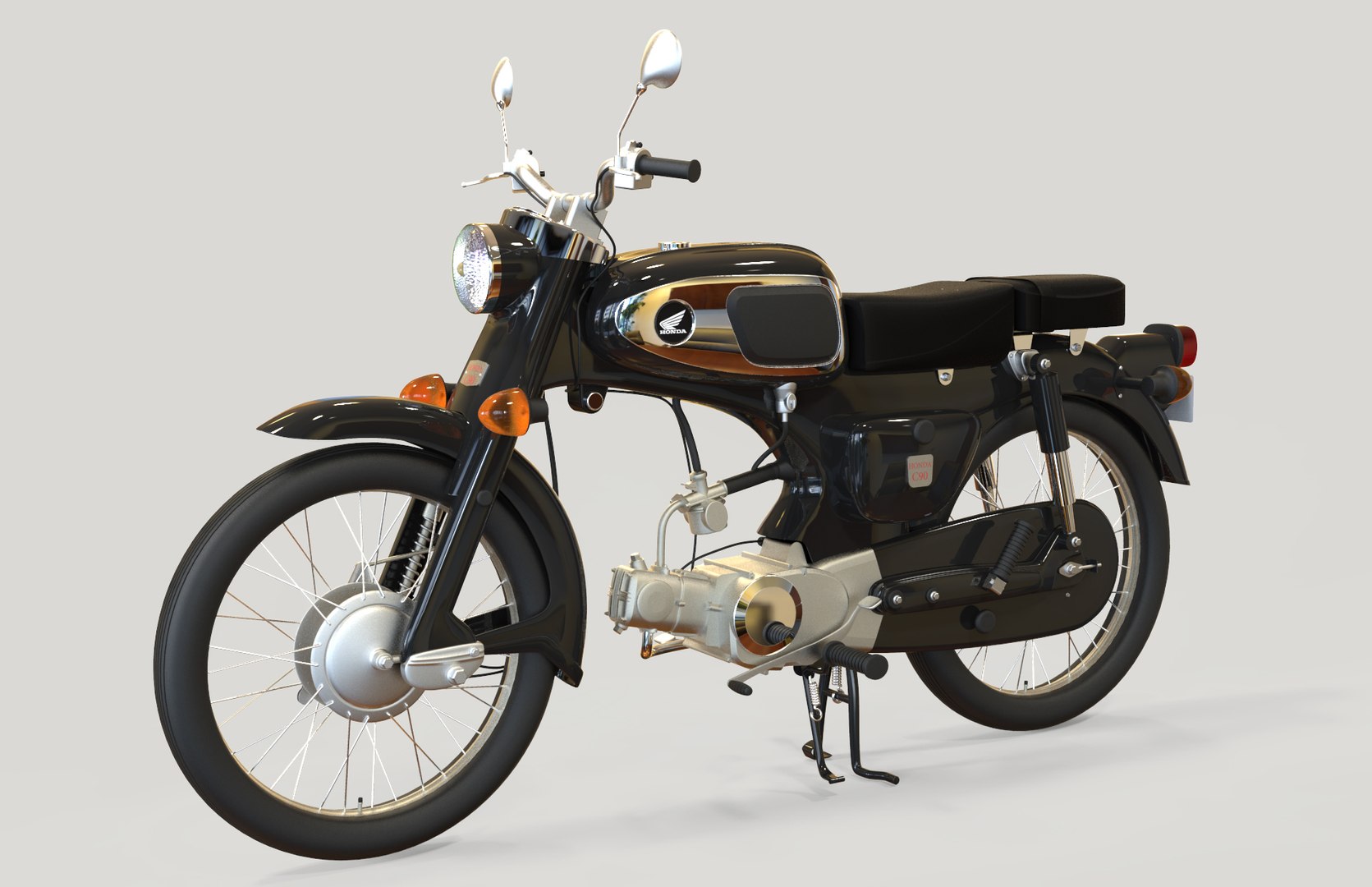 3d C90 Benly Model