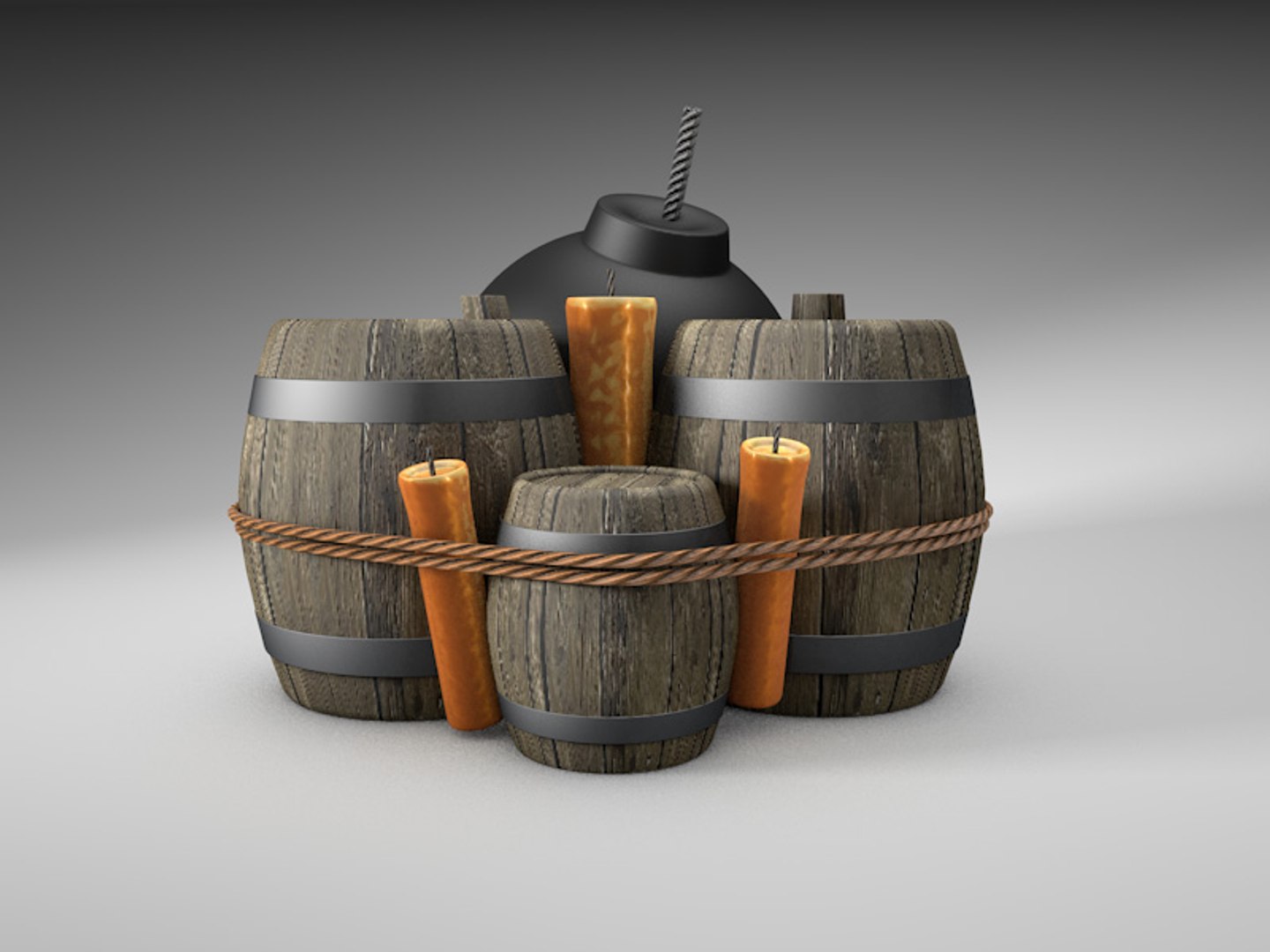 Big Bomb 3d C4d