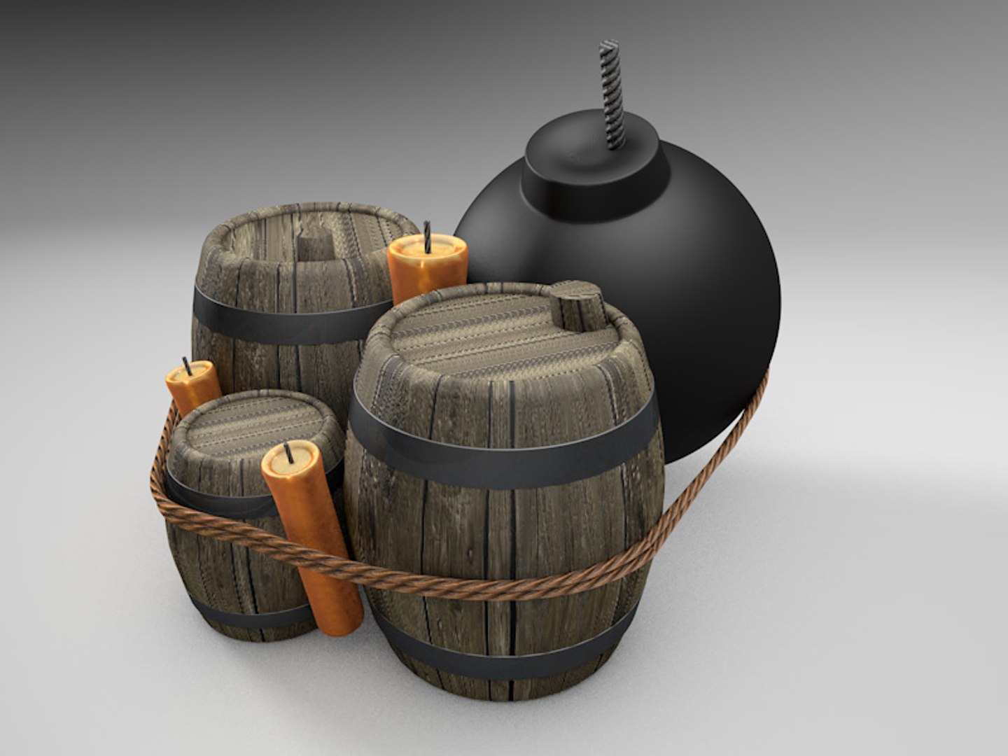 Big Bomb 3d C4d