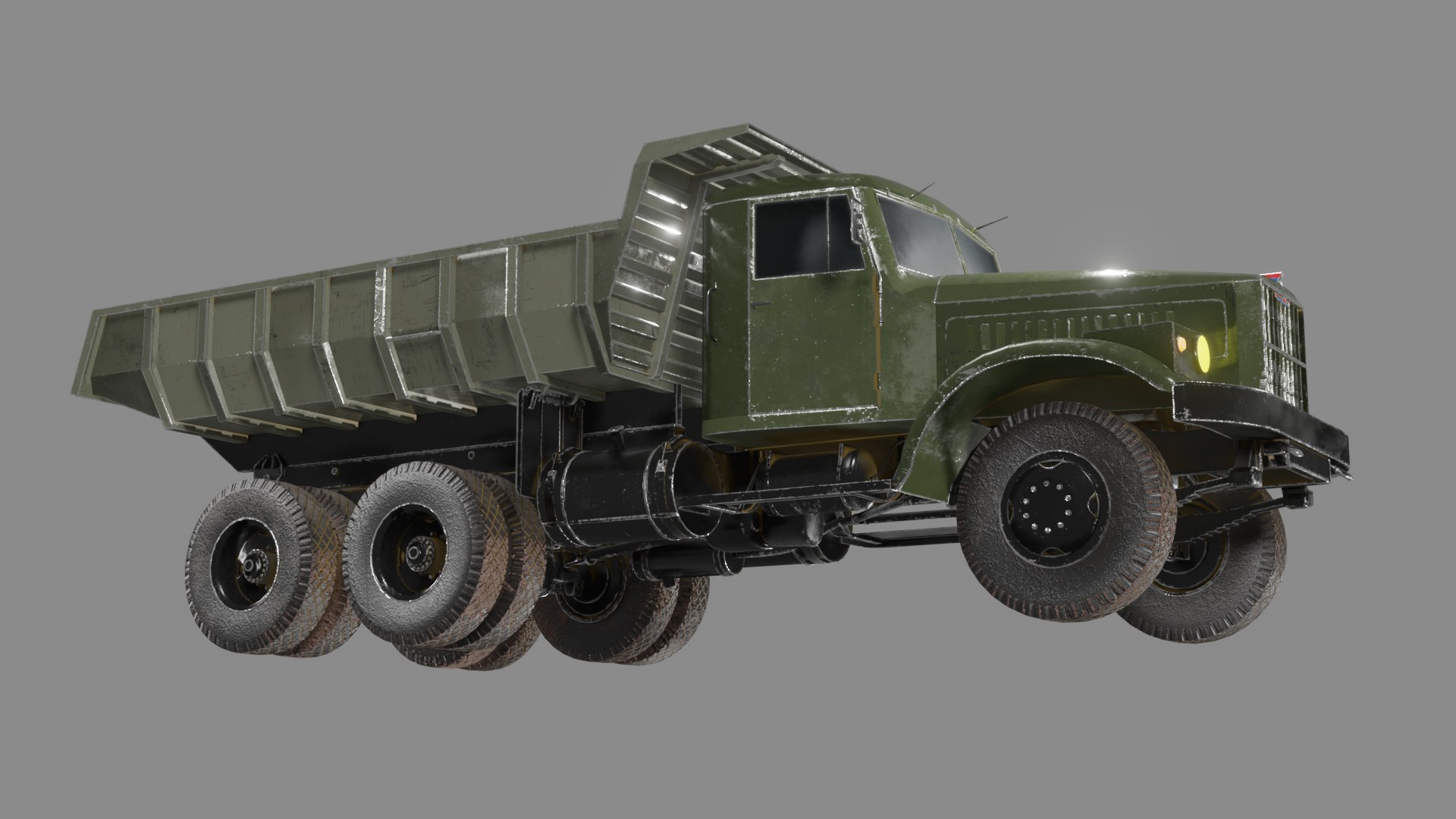3D KRAZ-256B - TurboSquid 2183441