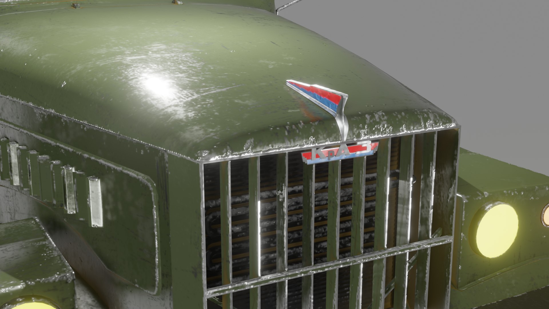 3D KRAZ-256B - TurboSquid 2183441