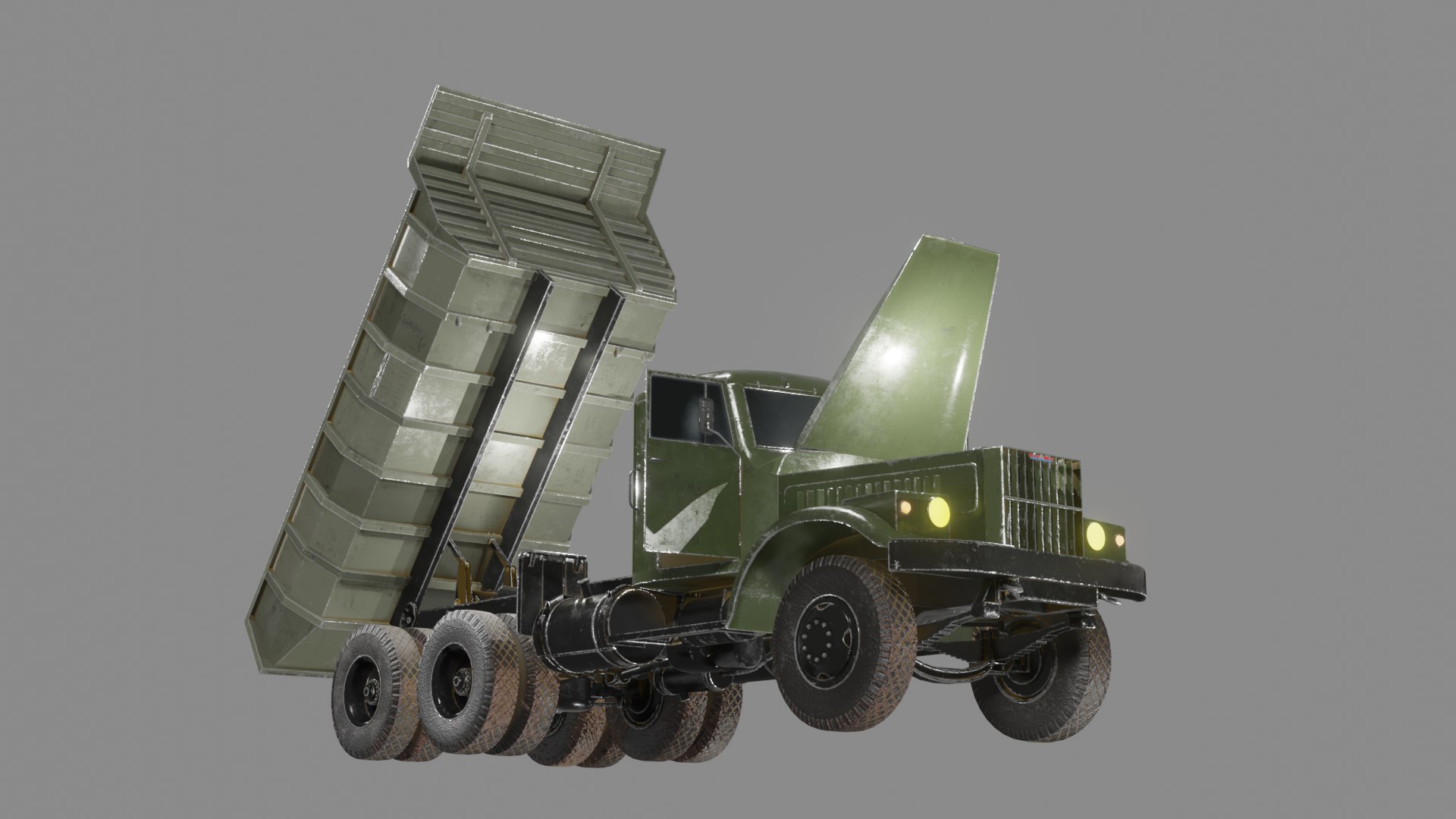 3D KRAZ-256B - TurboSquid 2183441