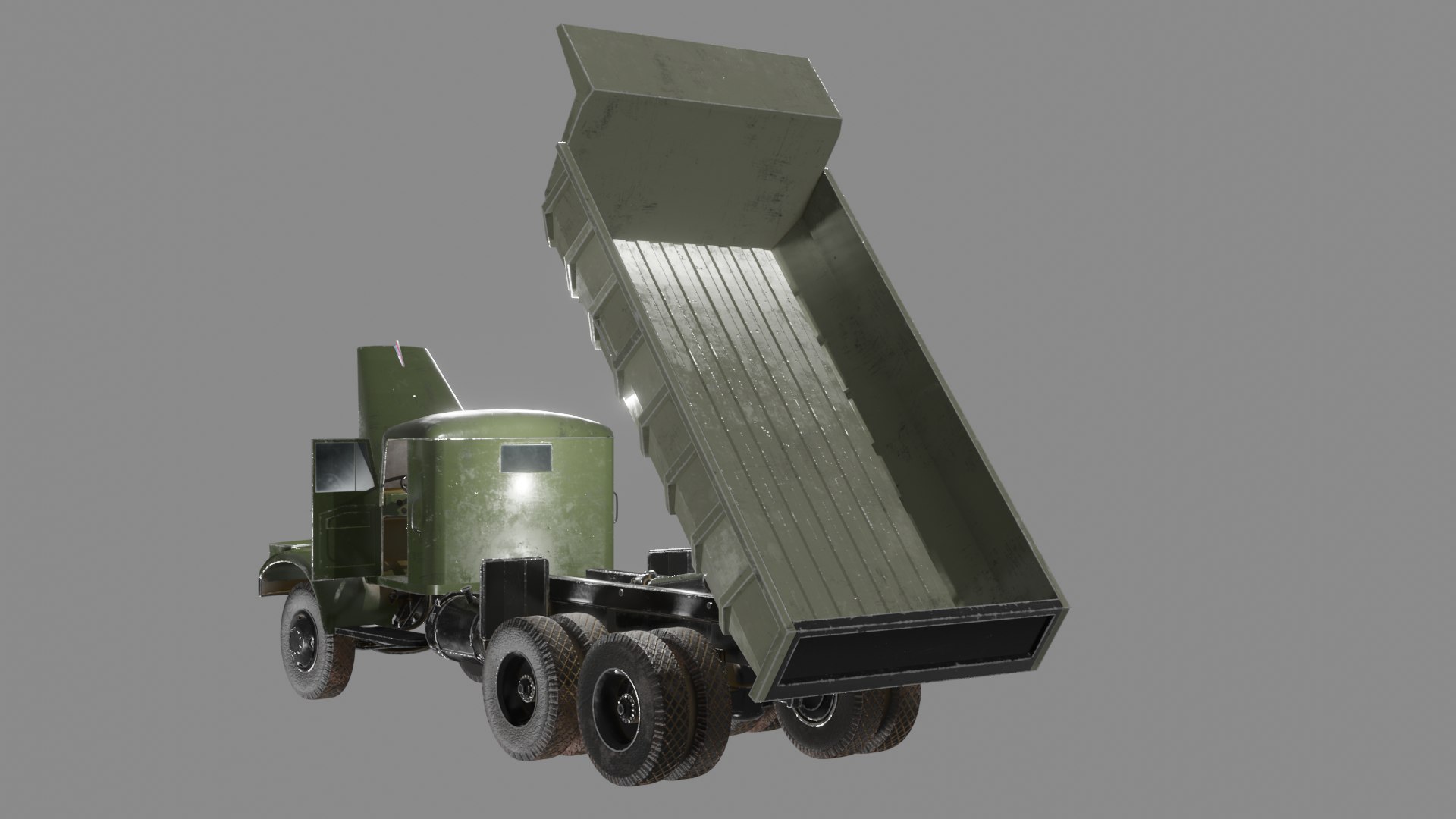 3D KRAZ-256B - TurboSquid 2183441