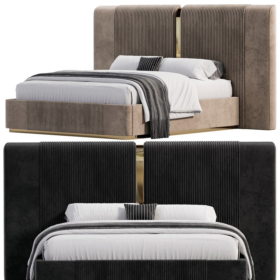 Trend Modern Bed By Evmoda Collection 3D Model - TurboSquid 2121341