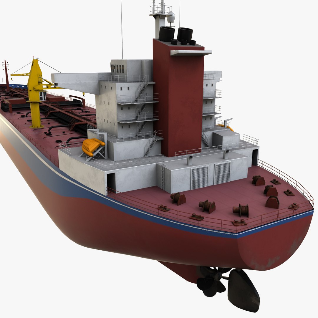 Realistic Oil Tanker Ship 3D Model - TurboSquid 1486599