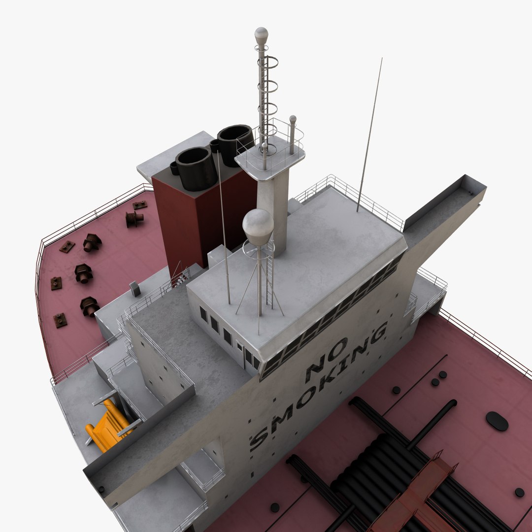 Realistic Oil Tanker Ship 3D Model - TurboSquid 1486599