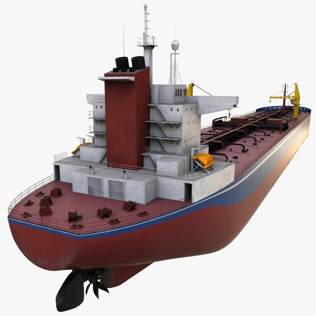 Realistic Oil Tanker Ship 3D Model - TurboSquid 1486599
