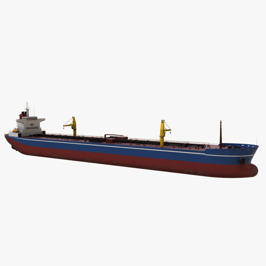 Realistic Oil Tanker Ship 3D Model - TurboSquid 1486599