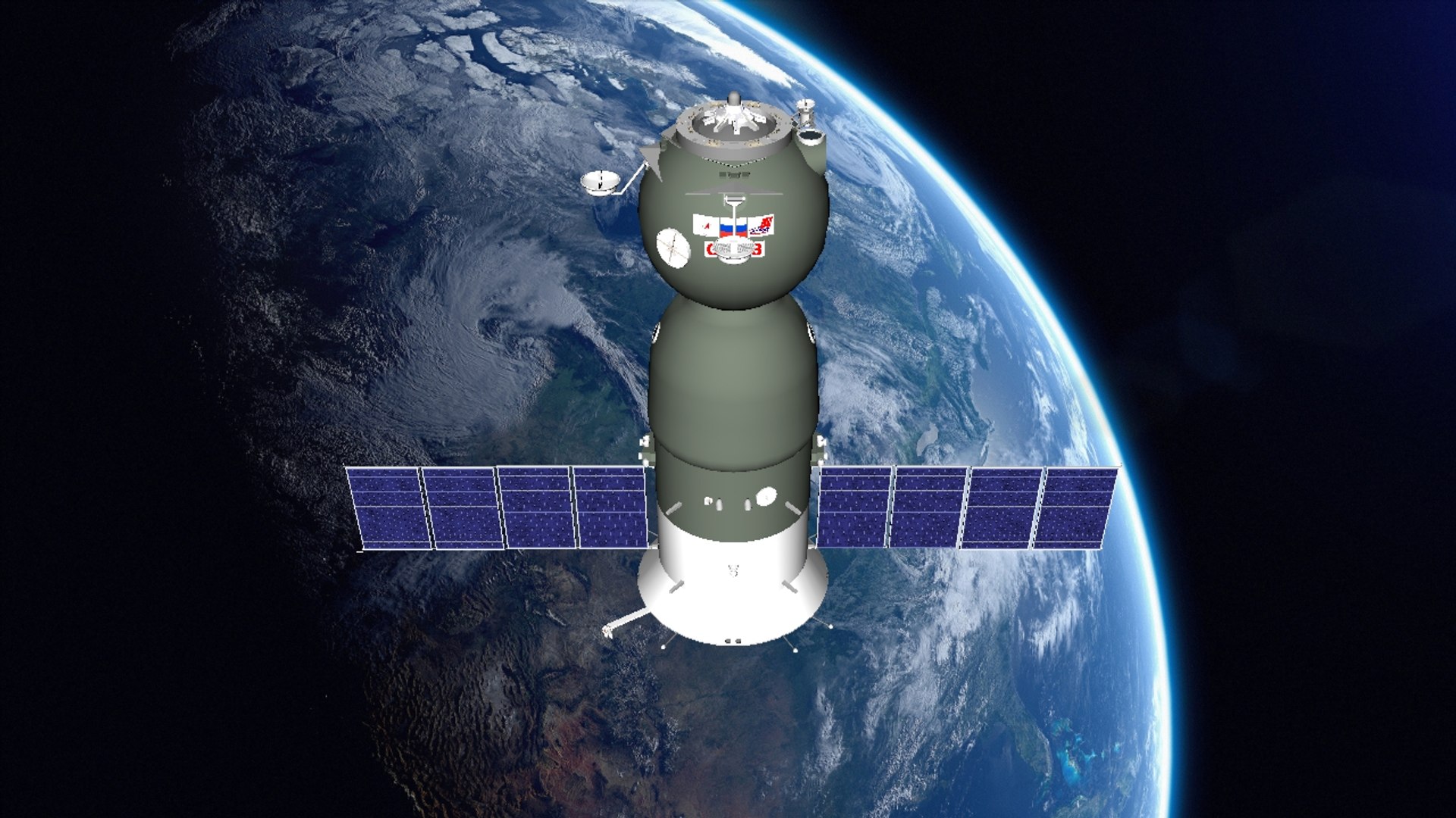 3D Model Soyuz Spacecraft Space - TurboSquid 1587054