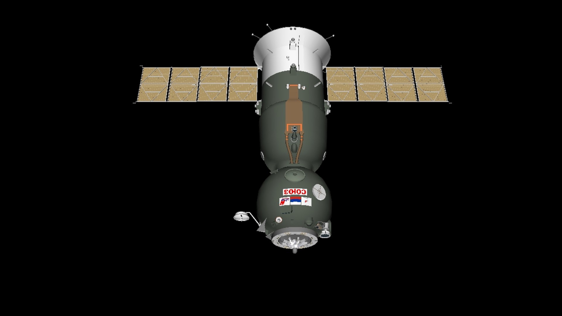 3D Model Soyuz Spacecraft Space - TurboSquid 1587054