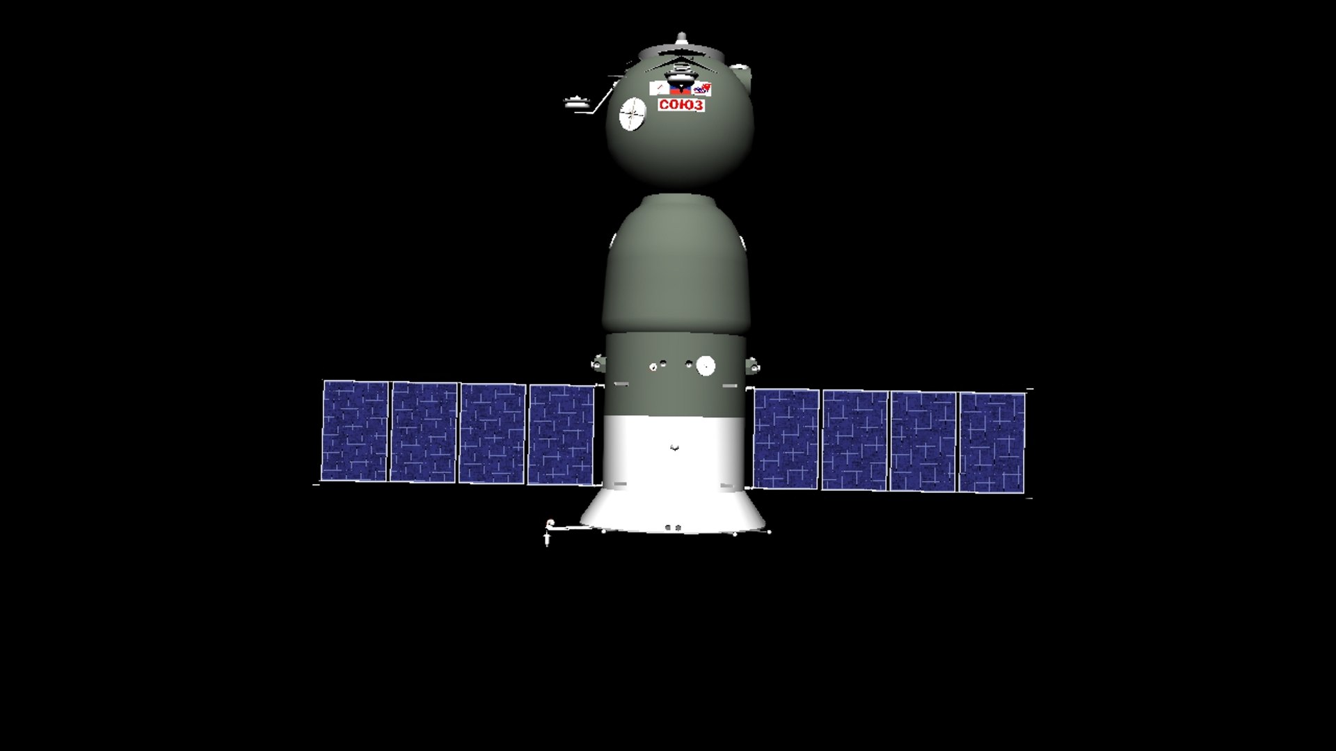3D Model Soyuz Spacecraft Space - TurboSquid 1587054