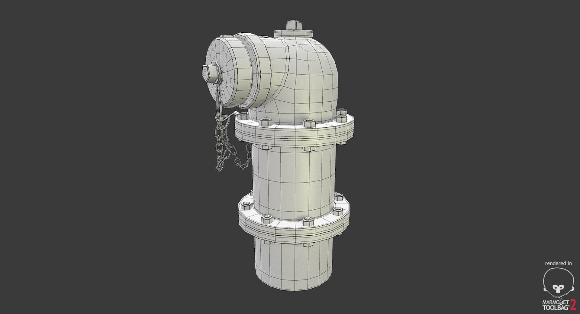 3d Chicago Hydrant Model