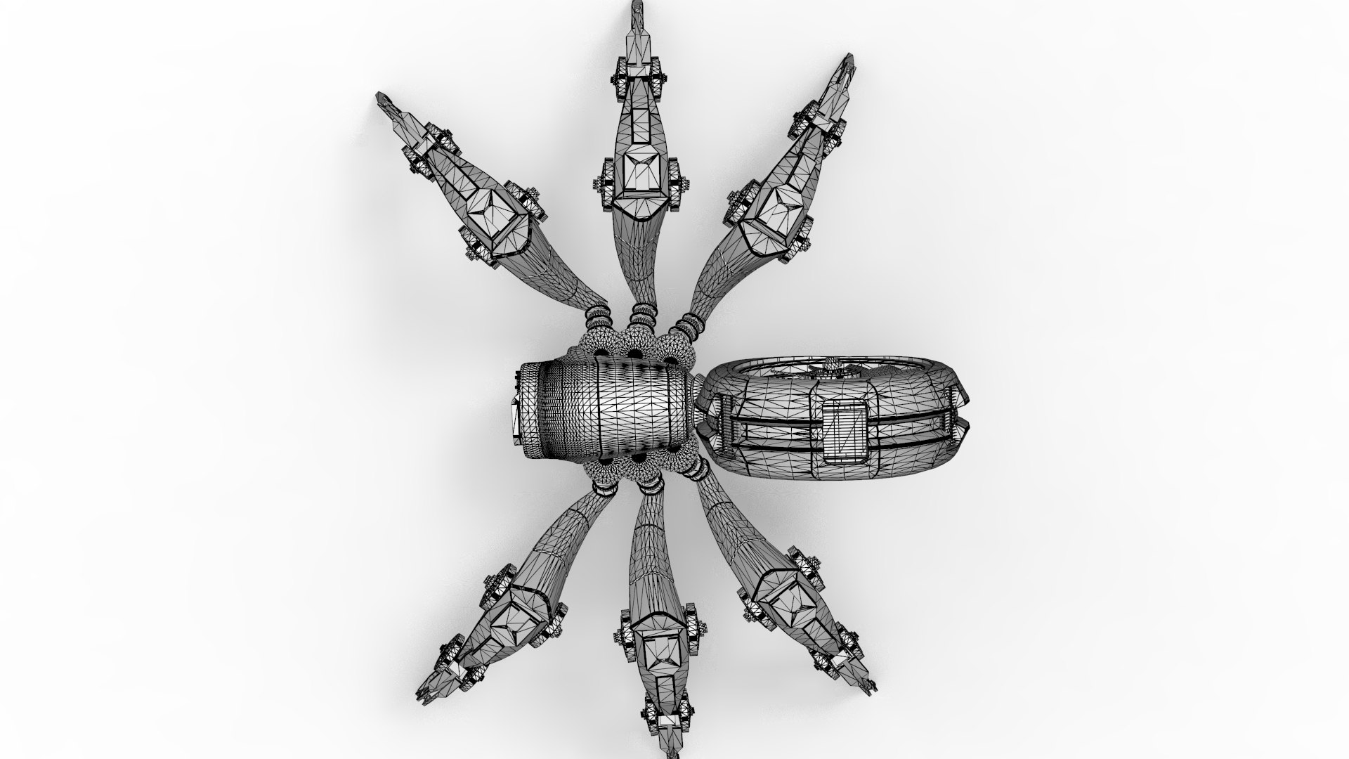 3D Spider Robot - TurboSquid 2214859
