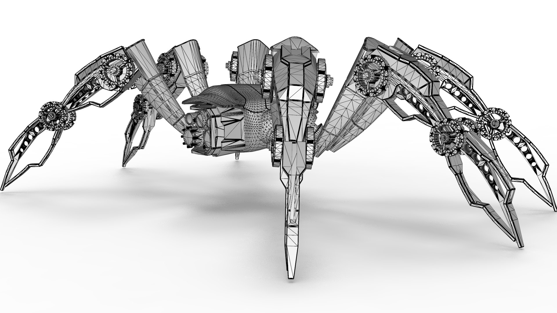 3D Spider Robot - TurboSquid 2214859