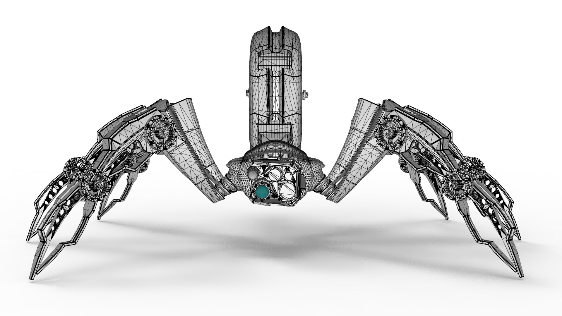 3D Spider Robot - TurboSquid 2214859
