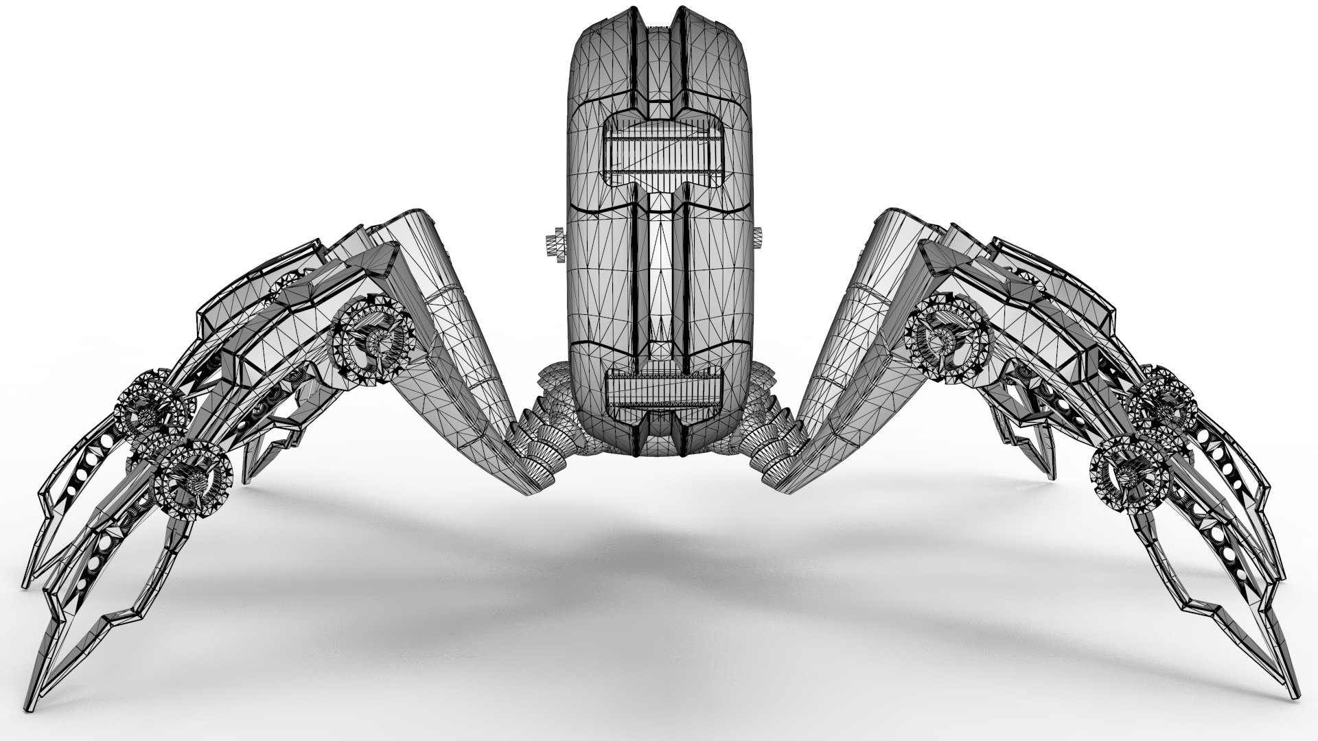 3D Spider Robot - TurboSquid 2214859