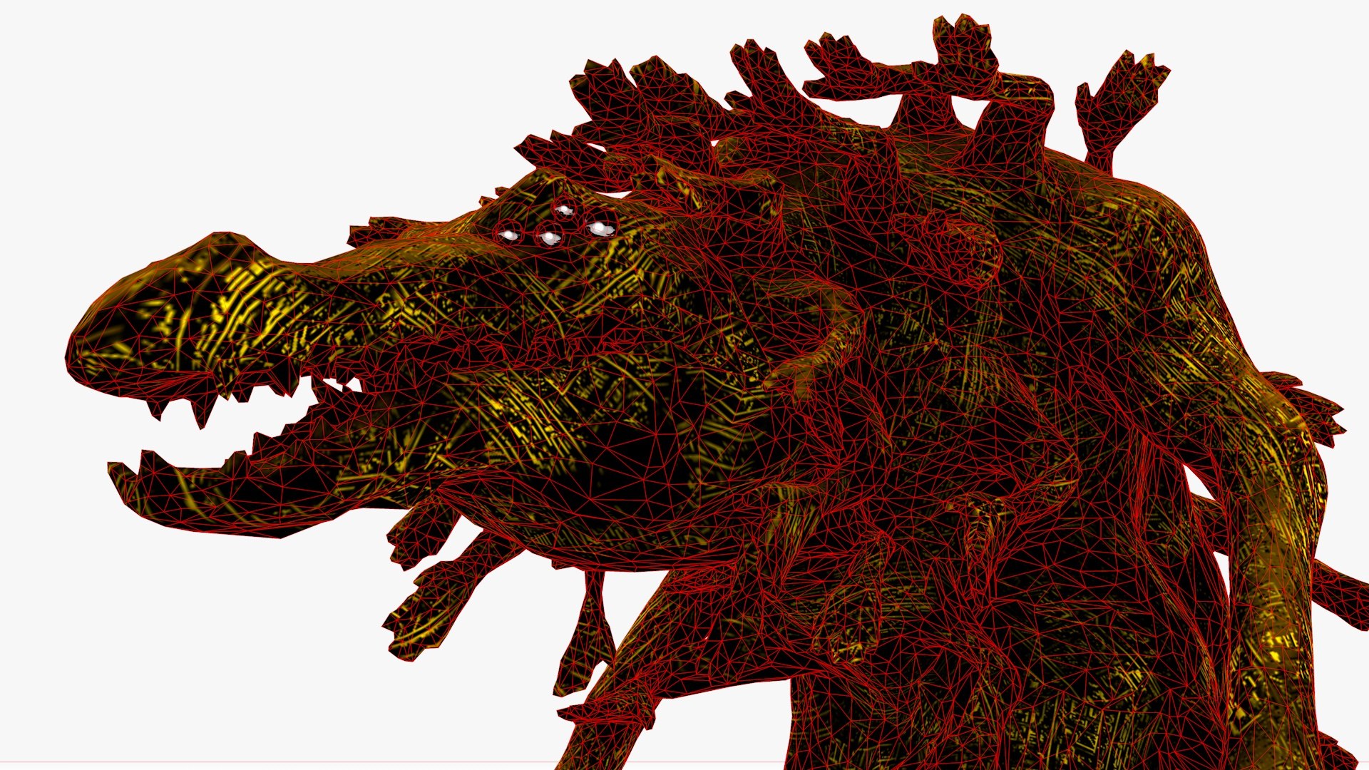 3D Monster Rigged And Animated - TurboSquid 2156812