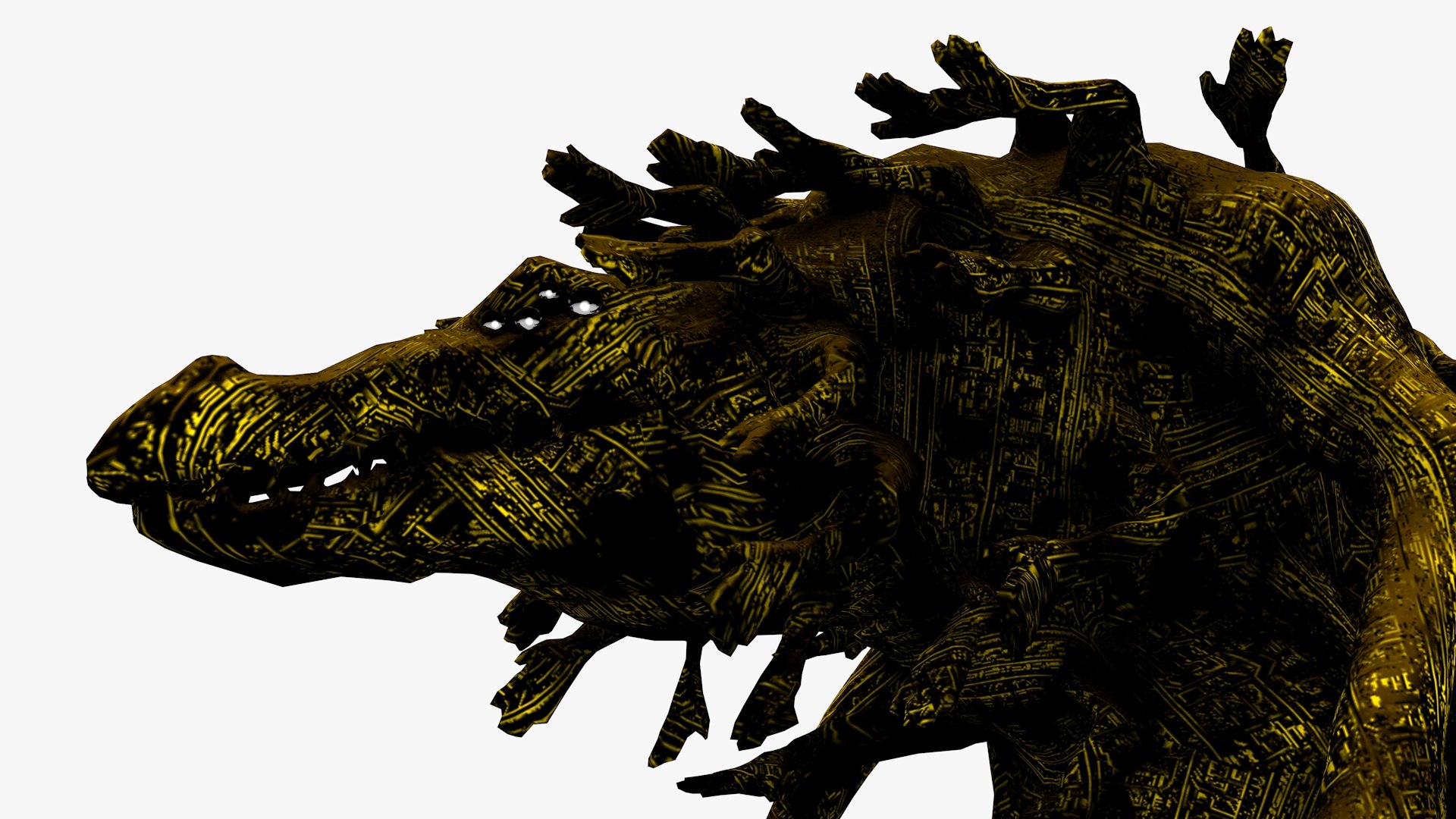 3D Monster Rigged And Animated - TurboSquid 2156812