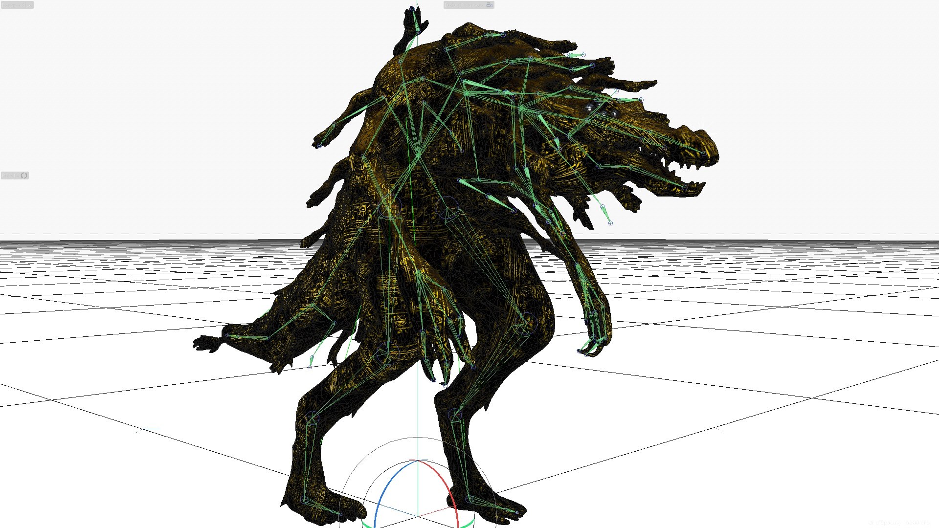 3D Monster Rigged And Animated - TurboSquid 2156812